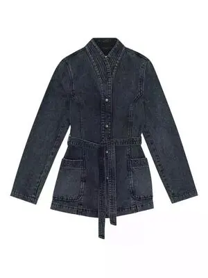Remain Birger Christensen Belted Denim Jacket