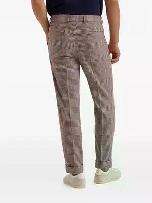 Brunello Cucinelli Pleated Cotton-cashmere Blend Trousers