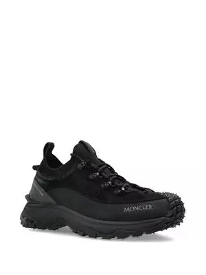 Moncler Knitted-panel Lace-up Sneakers