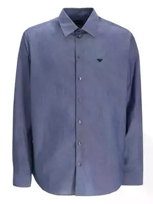 Emporio Armani Eagle-logo Cotton Shirt