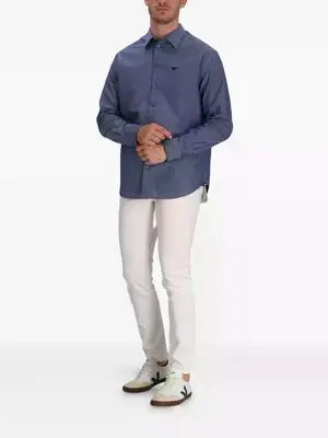 Emporio Armani Eagle-logo Cotton Shirt