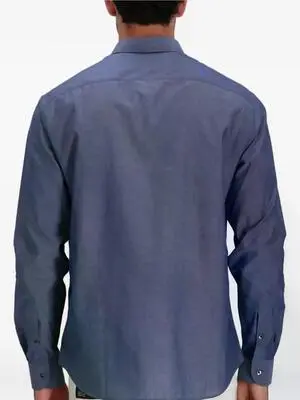 Emporio Armani Eagle-logo Cotton Shirt