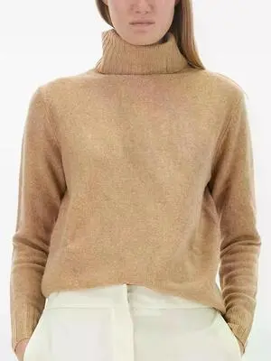 Aspesi Long Sleeve Turtleneck Sweater - Neutrals