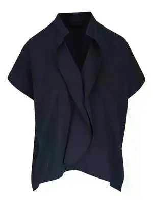 Zero + Maria Cornejo Fin Gaban Blouse - Blue