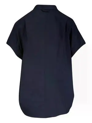 Zero + Maria Cornejo Fin Gaban Blouse - Blue