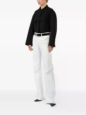 Dorothee Schumacher Pocketed Cropped Jacket