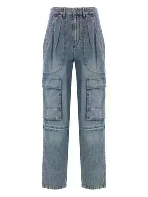 MARANT ETOILE Pleat-pocket Cargo Jeans