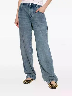 Isabel Marant Five-pocket Straight Leg Jeans