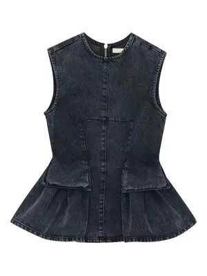 Remain Birger Christensen Peplum Top