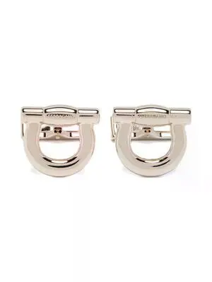 FERRAGAMO Gancini Cufflinks - Gold