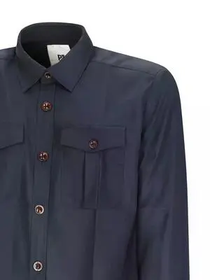 PT TORINO Double-pocket Button-down Shirt