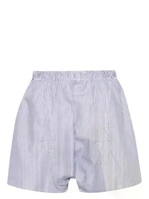 Sunspel Pinstriped Cotton Boxer Shorts