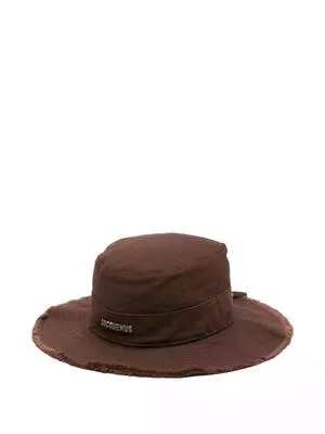 Jacquemus Le Bob Artichaut Bucket Hat - Brown