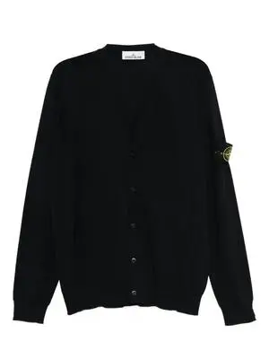 Stone Island Logo Cardigans For Men