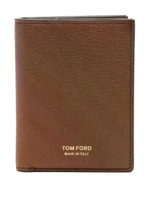 TOM FORD Bi-fold Wallet - Brown