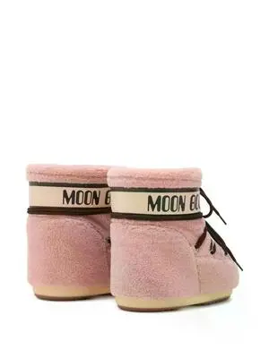 Moon Boot Icon Low Fleece Boots - Pink