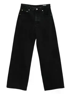 Jacquemus The Wide De-nîmes Denim Jeans - Black
