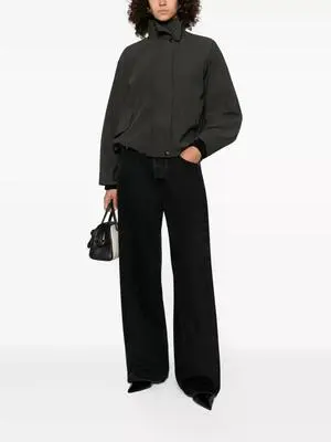 Jacquemus The Wide De-nîmes Denim Jeans - Black