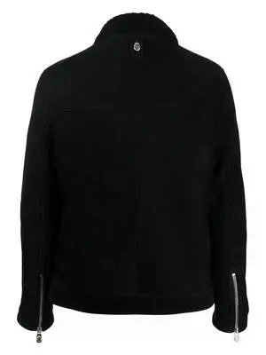 BILLIONAIRE Aviator Zip-up Bomber Jacket