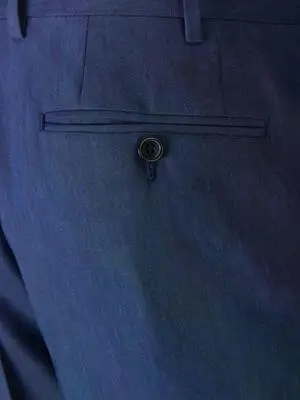 Canali Two-button Flap-pocket Suit - Blue