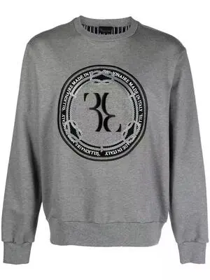 BILLIONAIRE Logo-print Cotton Sweatshirt