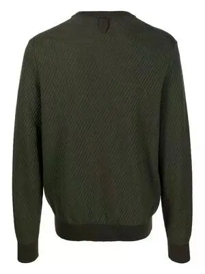 BILLIONAIRE Round-neck Knit Jumper - Green