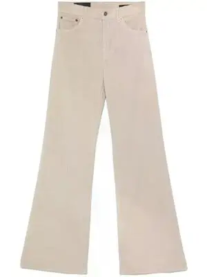 DONDUP Amber Wide Leg Corduroy Trousers