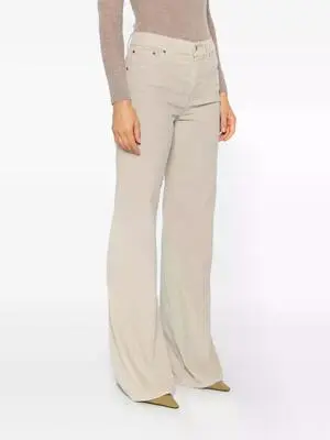 DONDUP Amber Wide Leg Corduroy Trousers