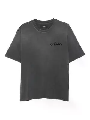 Amiri Embroidered Cotton T-shirt