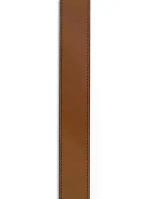 Gucci Double G-buckle Leather Belt - Brown