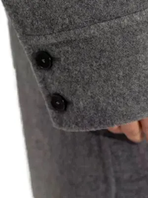 JIL SANDER Button-fastening Wool Coat