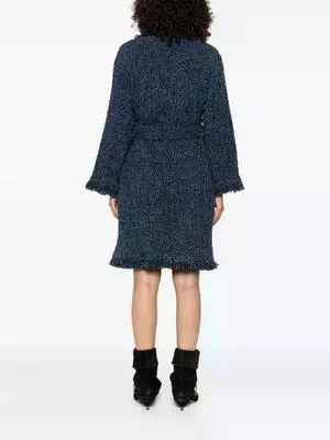 CHARLOTT Fringed Bouclé Coat