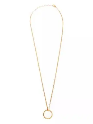 MAISON MARGIELA Logo Pendant Necklace - Gold
