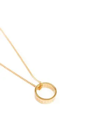 MAISON MARGIELA Logo Pendant Necklace