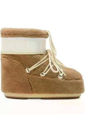 Moon Boot Icon Fleece Low Boots - Brown