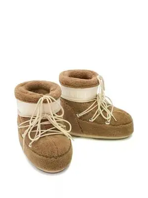 Moon Boot Icon Fleece Low Boots - Brown