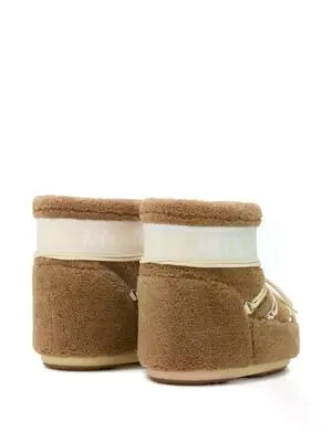 Moon Boot Icon Fleece Low Boots - Brown