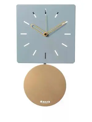 ARTI & MESTIERI Grace Square-shape Pendulum Clock - Blue