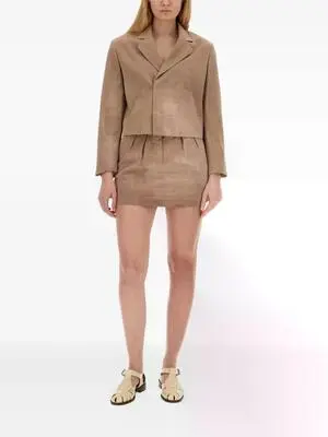 ALYSI Checked Mini Skirt