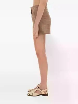 ALYSI Checked Mini Skirt