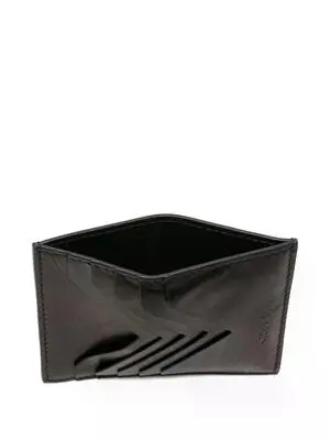 Rick Owens Chevron-detail Leather Cardholder