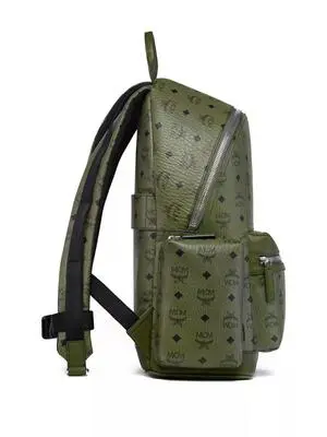 Mcm Medium Stark Visetos Monogram Backpack