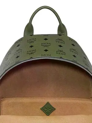 Mcm Medium Stark Visetos Monogram Backpack