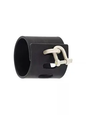 PARTS OF FOUR Restraint Charm Bracelet - Black