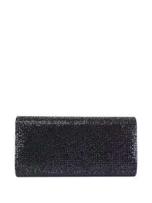 Judith Leiber Crystal-embellished Clutch - Black