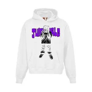 JUICE WRLD X Vlone Moty Hoodie - White