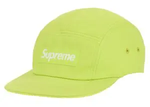 Supreme Reversible Terry Camp Cap - Flourescent Green