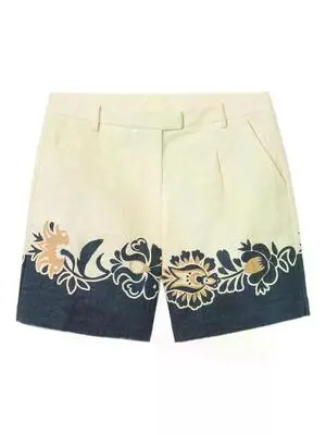 La DoubleJ Floral-print Shorts