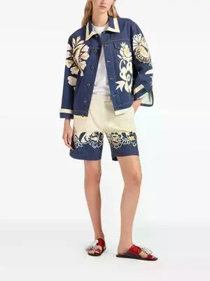 La DoubleJ Floral-print Shorts