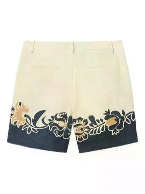 La DoubleJ Floral-print Shorts